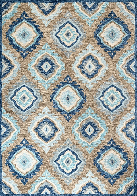 Купить индийский ковер из шерсти NOURISON VIBRANT 2144D-STONE-BGE с ...