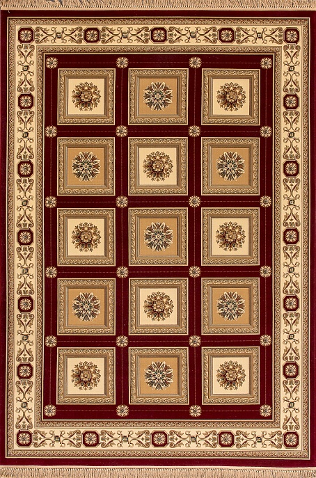 Купить бельгийский ковер из синтетики SHERAZAD 8339-RED с доставкой по ...